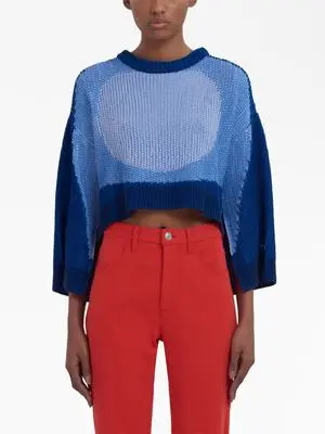 Marni Intarsia-knit Cotton Jumper