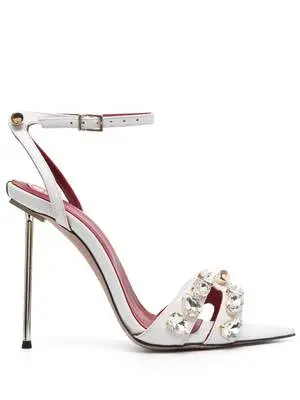 HARDOT Booty 120mm Crystal-embellished Sandals