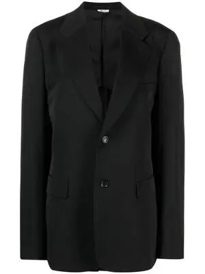 Comme Des Garçons Tailored Wool-blend Blazer