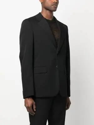Comme Des Garçons Tailored Wool-blend Blazer