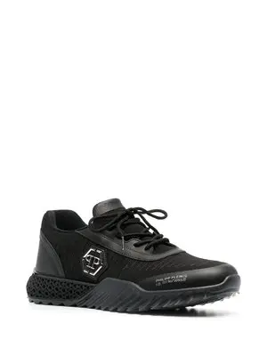 Philipp Plein Runner Hexagon Low-top Sneakers - Black