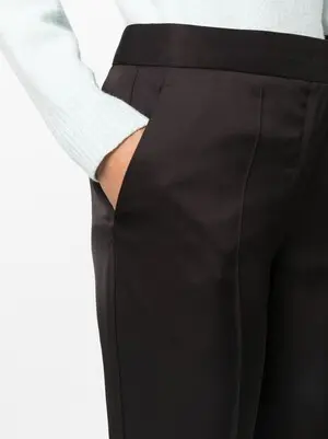 JIL SANDER Cropped Twill Trousers