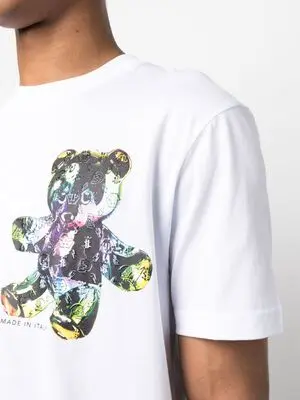 Philipp Plein Teddy Bear-print T-shirt - White