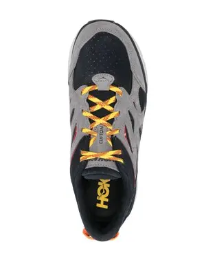 HOKA® Clifton L Panelled Low-top Sneakers - Black