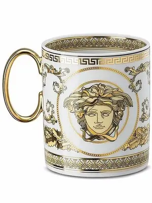 Versace Virtus Gala Mug - White