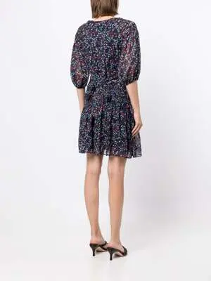 Ted Baker London Casadee Wrap Mini Dress