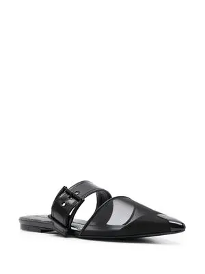 Alexander McQueen Punk Point-toe Flat Mules