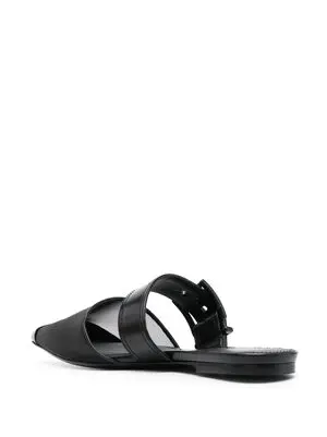 Alexander McQueen Punk Point-toe Flat Mules