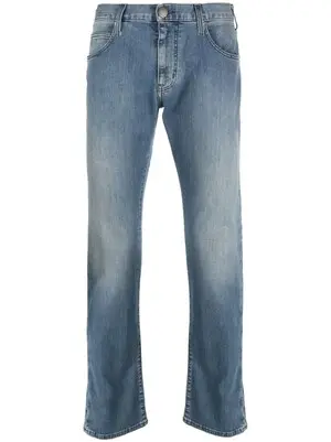 Emporio Armani Light Wash Jeans For Men