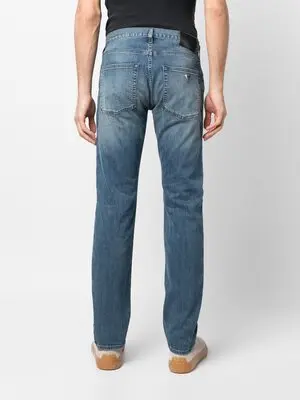 Emporio Armani Straight-leg Twill Jeans