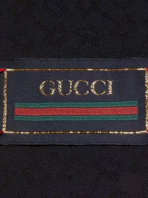 Gucci Horsebit Jacquard Drawstring Trousers