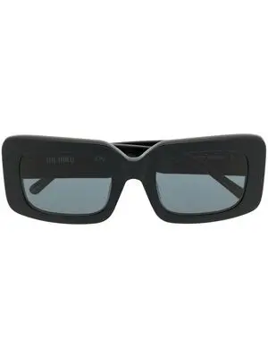 Linda Farrow X The Attico Jorja Sunglasses - Black