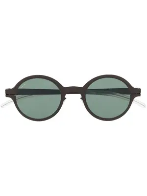 Mykita Nestor Round Frame Sunglasses - Brown