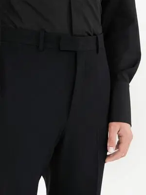 FERRAGAMO Tailored Trousers With Satin Inserts