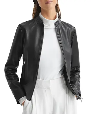 Reiss Women's Leather Biker Jackets