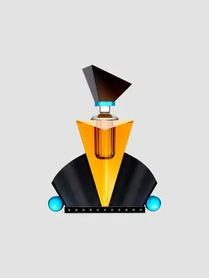 REFLECTIONS COPENHAGEN Grand Hamilton Perfume Flacon - Amber