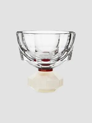 REFLECTIONS COPENHAGEN Halifax Crystal Bowl - Silver