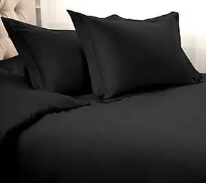 SUPERIOR 1500-tc Solid Egyptian Cotton Duvet Cover Set- F/q - One-color