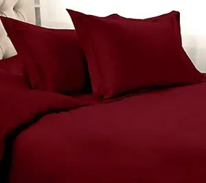 SUPERIOR 1200-tc Solid Egyptian Cotton Duvet Cover Set- F/q - One-color
