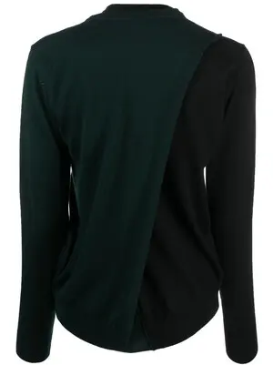 Colville Long-sleeve Knitted Wool Top