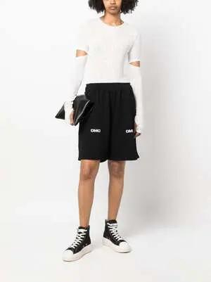 OMC Logo-print Track Shorts