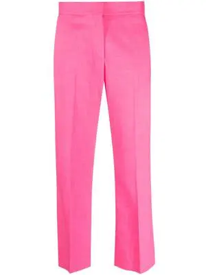 Msgm Cropped Pants For Women