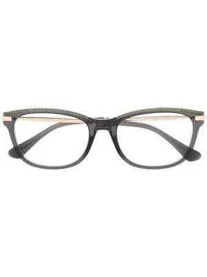 JIMMY CHOO Angular Glasses - Black