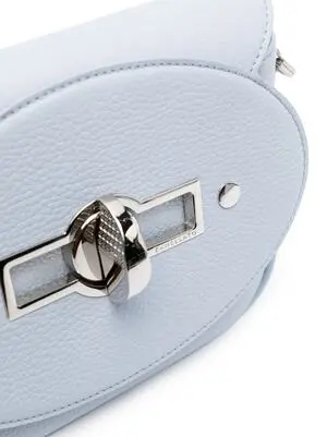 ZANELLATO Small Tina Daily Leather Shoulder Bag - Blue