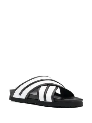 Palm Angels Track Criss-cross Slides