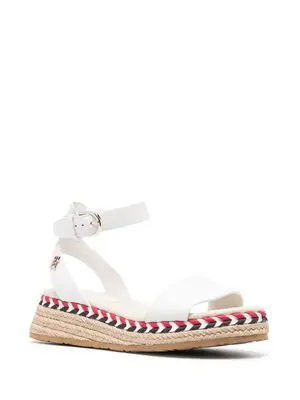 Tommy Hilfiger Strap Detail Leather Sandals