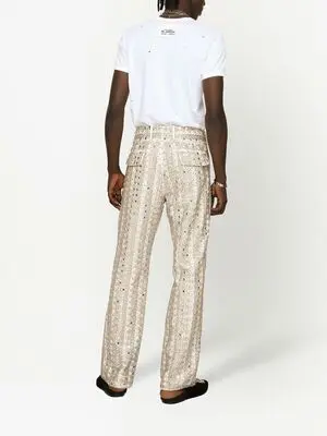 Dolce & Gabbana Embroidered Trousers