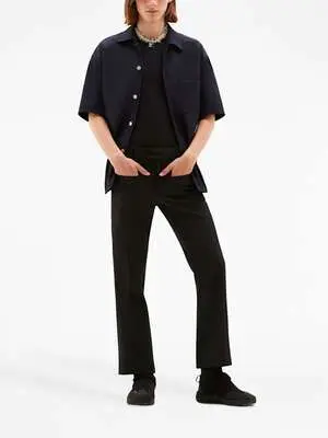 COURREGES Skater Retro Twill Shirt - Blue