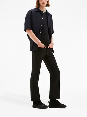 COURREGES Skater Retro Twill Shirt - Blue