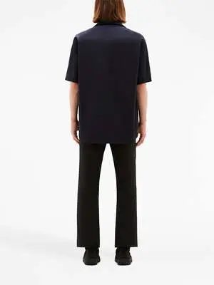 COURREGES Skater Retro Twill Shirt - Blue