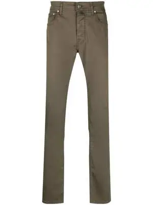 Jacob Cohen Tapered-leg Trousers - Green