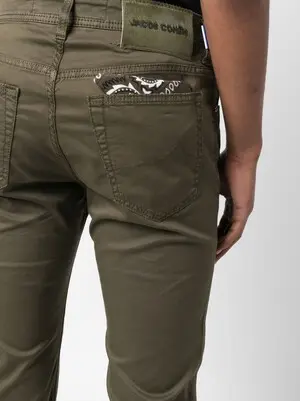 Jacob Cohen Tapered-leg Trousers - Green