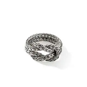 John Hardy Love Knot Ring 5mm Silver