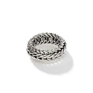 John Hardy Icon Chevron Band Ring - Sterling Silver