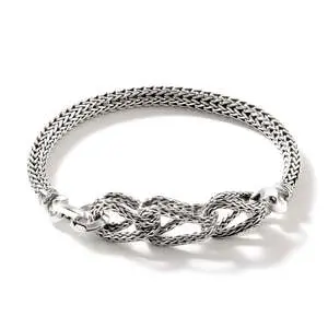 John Hardy Surf Bracelet 5mm - Sterling Silver