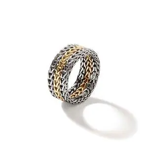John Hardy Icon Chain Link Ring - Silver
