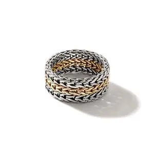 John Hardy Icon Chain Link Ring - Silver