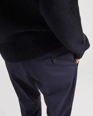 Prada Techno Stretch Slim Fit Pants - Blue