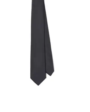 Prada Satin Tie - Grey