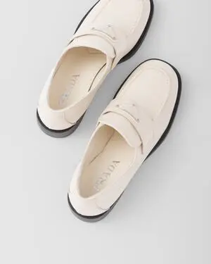 Prada Patent-leather Loafers