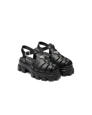 Prada Logo Sandals For Women
