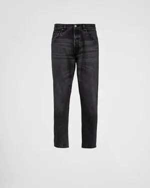 Prada Medium Wash Jeans For Men