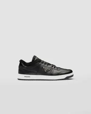 Prada Downtown Leather Sneakers