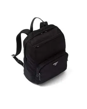 Prada Re-nylon And Saffiano Leather Backpack