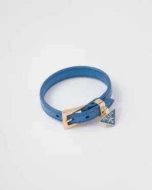 Prada Saffiano Leather Bracelet