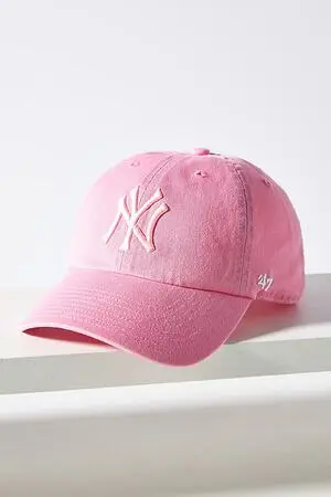 '47 New York Yankees Cap By '47 Pink
